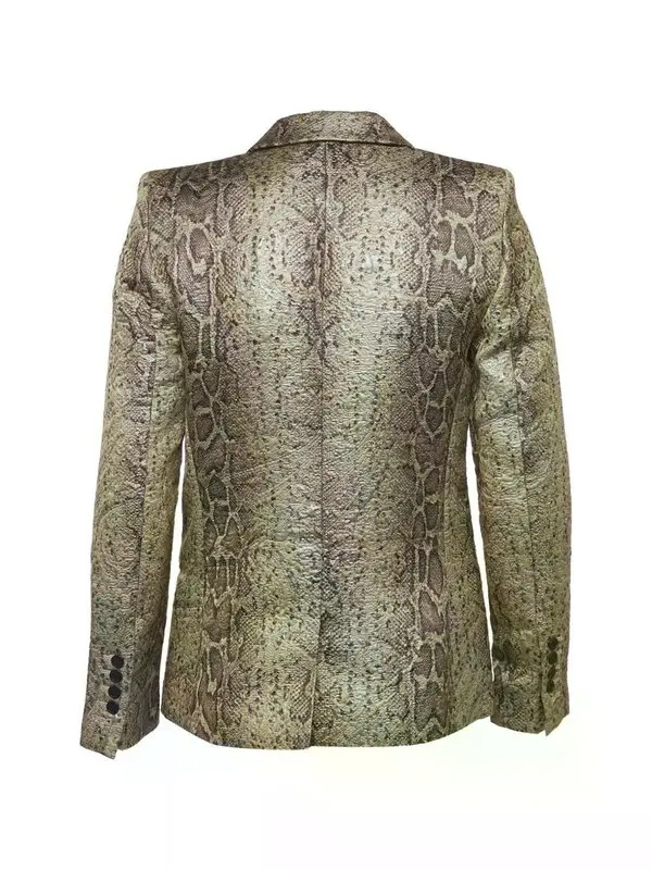 Zadig&Voltaire Python-jacquard Single-breasted Blazer