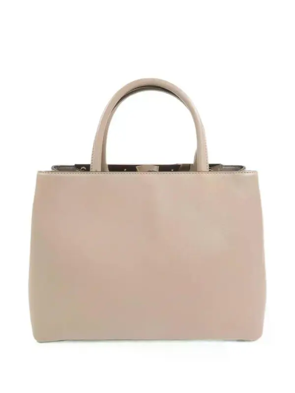 Fendi 2 Jours Leather Shoulder Bag