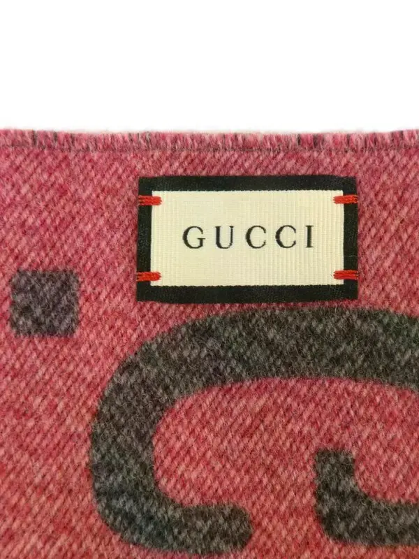 Gucci Gg Wool Scarf