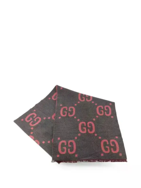 Gucci Gg Wool Scarf