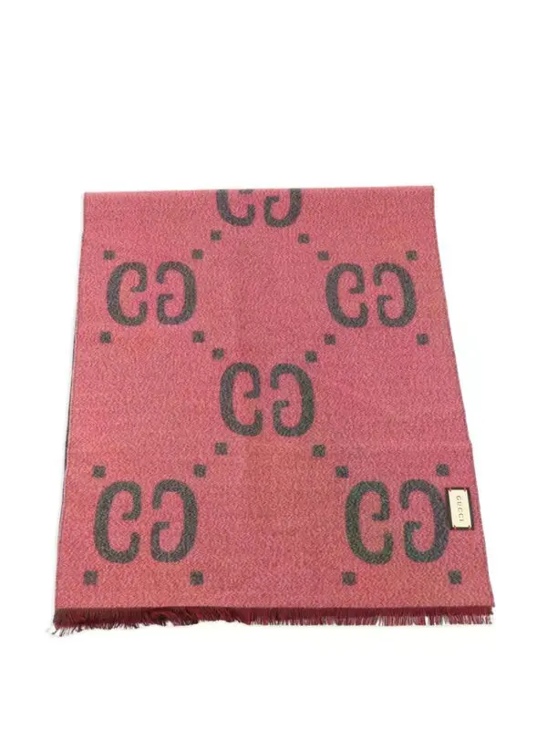 Gucci Gg Wool Scarf