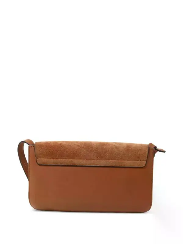 Chloé Faye Leather Shoulder Bag - Brown