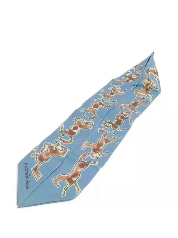 Hermès Horse-print Scarf