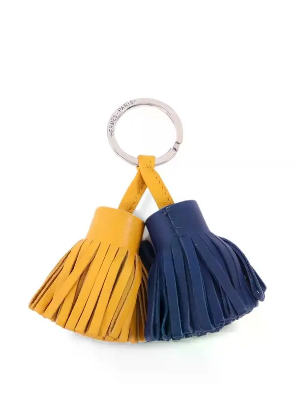 Hermès Carmen Duo Tassel Key Ring - Yellow