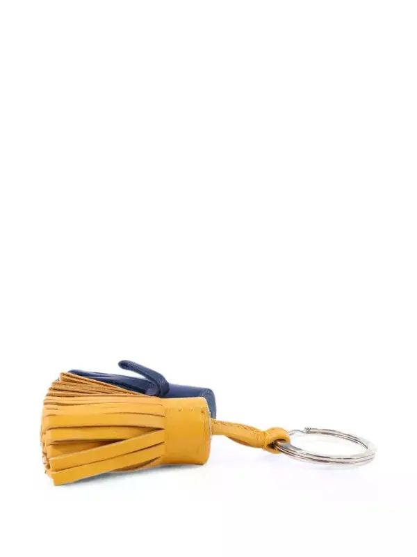 Hermès Carmen Duo Tassel Key Ring - Yellow