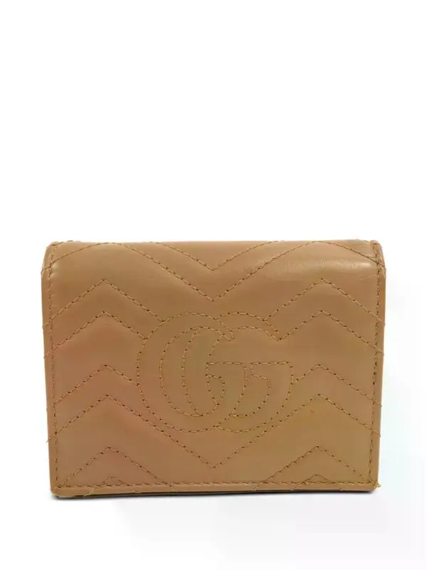 Gucci Gg Marmont Quilted Wallet