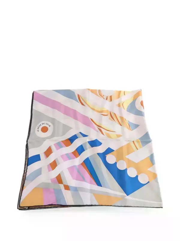Hermès Le Rêve De Julia Scarf - Green