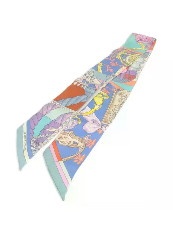 Hermès Twilly Printed Scarf