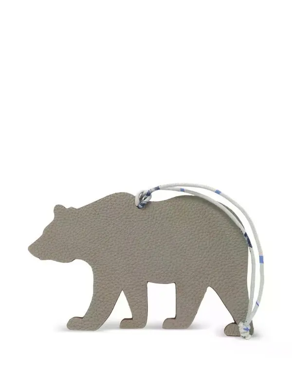 Hermès Bear-shape Charm In Togo Leather