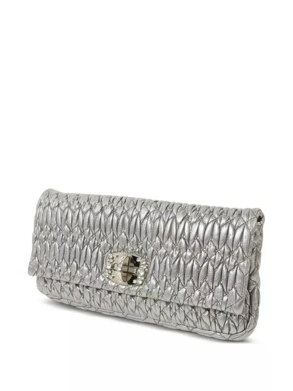 Miu Miu Crystal-embellishment Clutch Bag