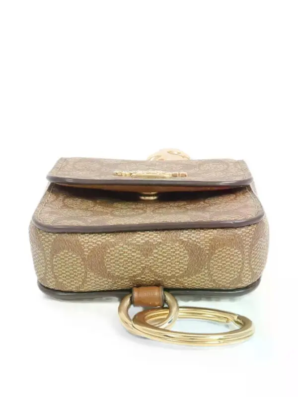 COACH VINTAGE Logo-plaque Bag Charm