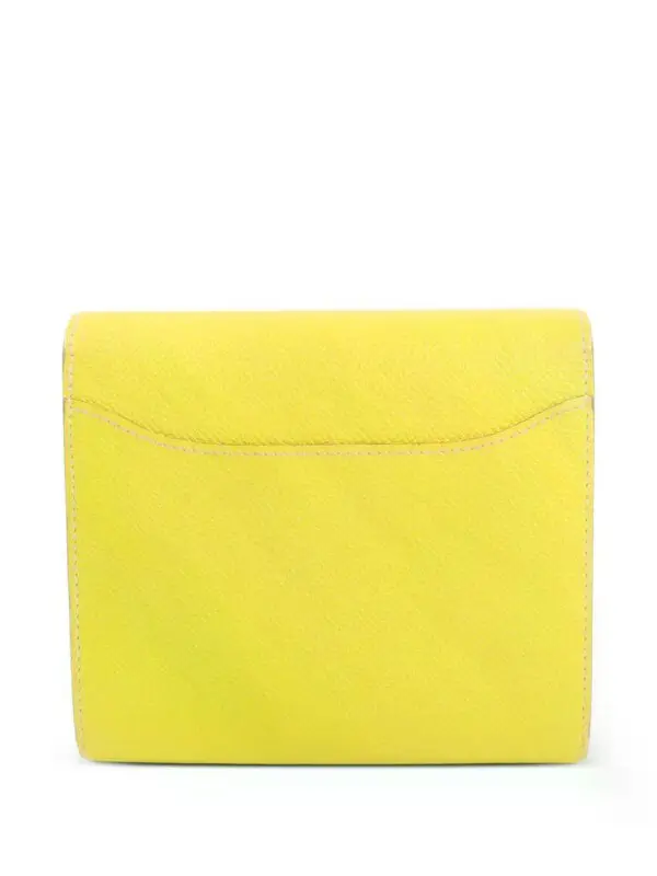 Hermès Constance Slim Epsom Wallet - Yellow