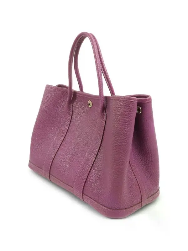Hermès Tpm Garden Party Tote Bag - Purple