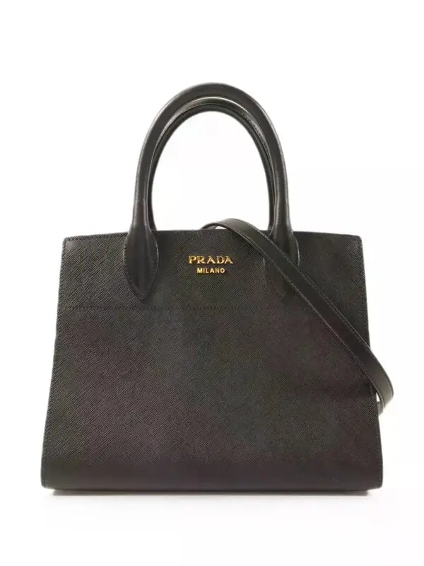 Prada Logo Detail Tote Bag
