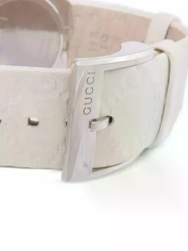 Gucci U-play 35mm Watch With Leather Strap