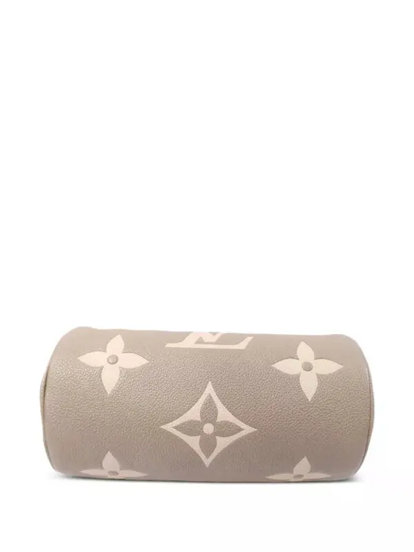 LOUIS VUITTON Papillon Bb Monogram Empreinte Tote Bag - Neutrals