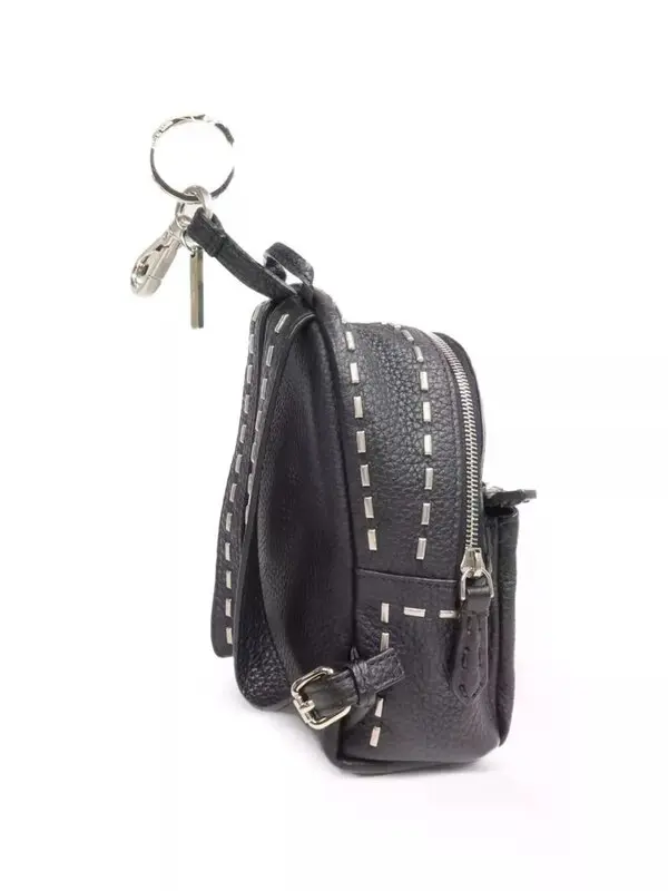 Fendi Selleria Roman Leather Backpack Charm