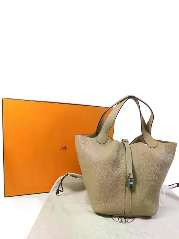 Hermès Leather Tote Bag