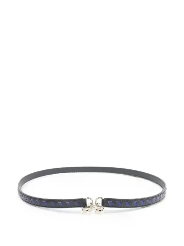 Hermès Epsom Woven Shoulder Strap - Black
