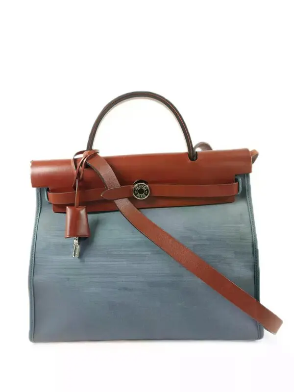 Hermès Herbag Tote Bag - Blue