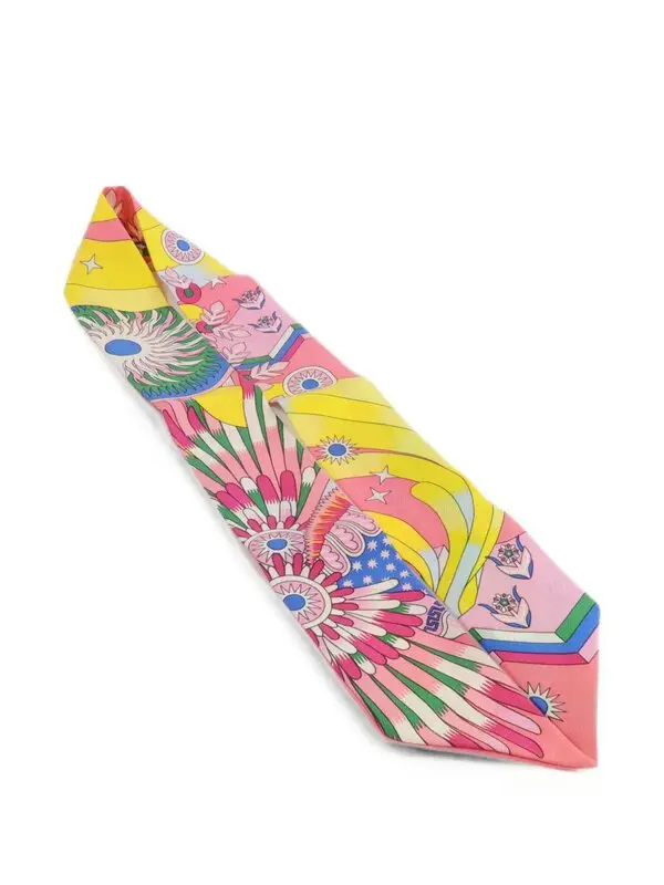 Hermès Twilly Graphic-print Scarf