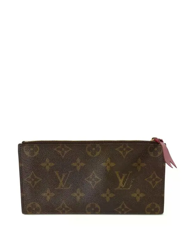 LOUIS VUITTON Monogram Canvas Pochette Félicie Chain-strap Shoulder Bag - Brown