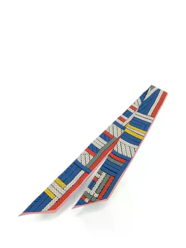 Hermès Silk Print Scarf