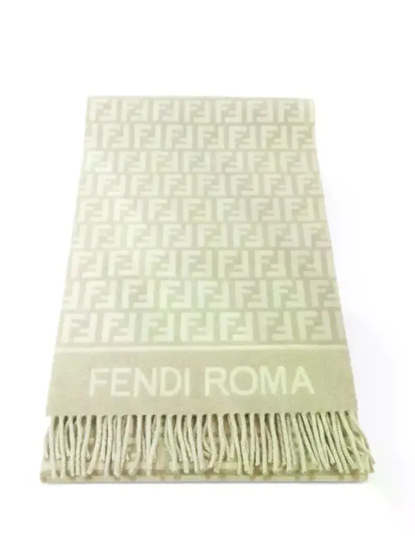Fendi Ff Logo-print Scarf