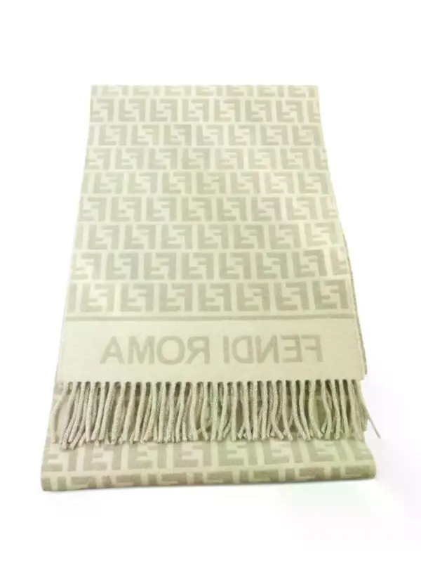 Fendi Ff Logo-print Scarf