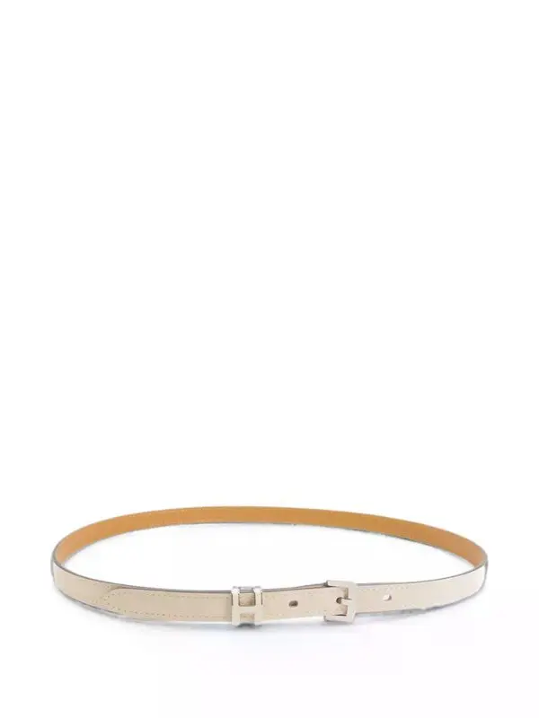 Hermès Pop H Epsom-leather Belt - Neutrals