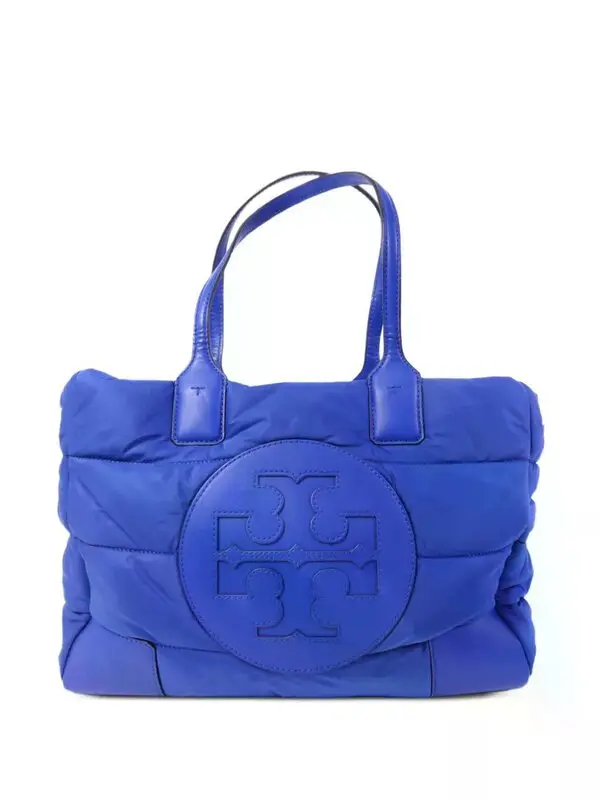 Tory Burch Quilted Logo Patch Shoulder Bag