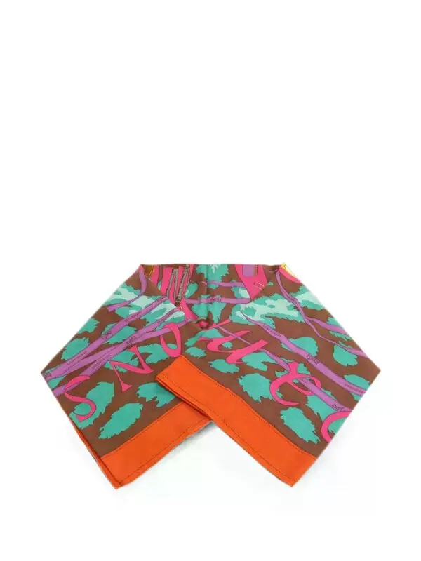 Hermès Graphic-print Scarf - Red