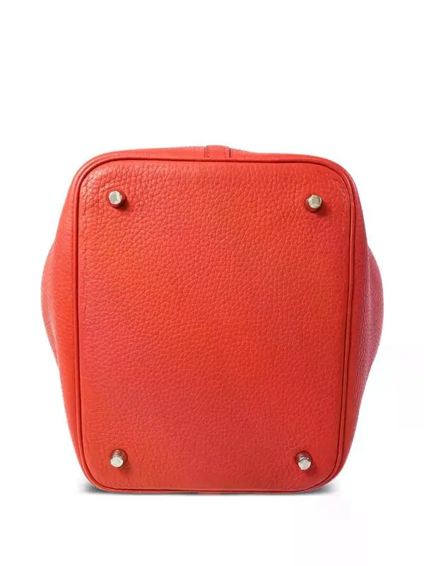 Hermès Picotin Clemence Tote Bag - Red