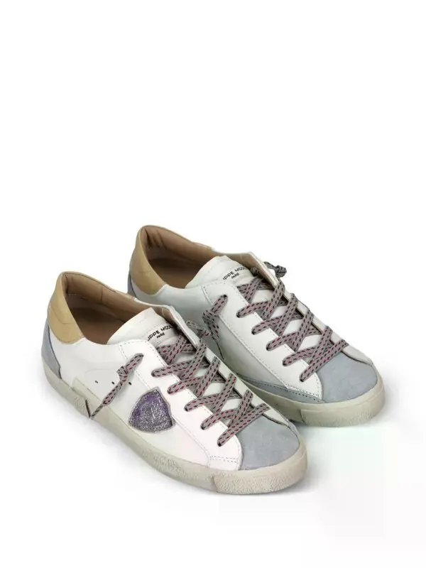 Philippe Model Prsx Panelled Leather Sneakers