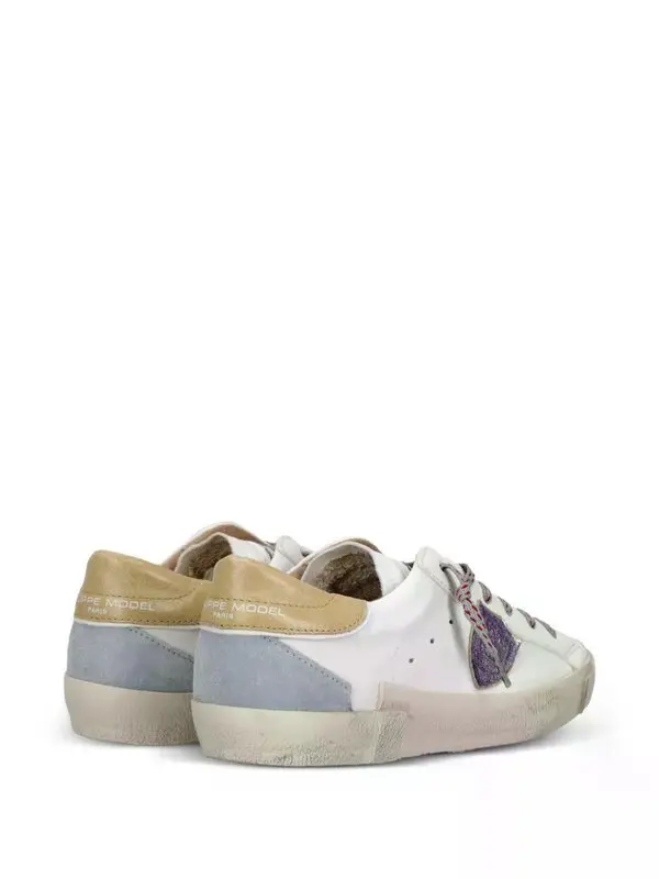 Philippe Model Prsx Panelled Leather Sneakers