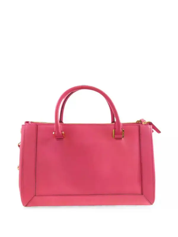 Mcm Leather Tote Bag