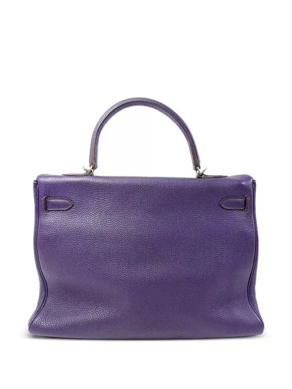 Hermès 35 Kelly Tote Bag - Purple