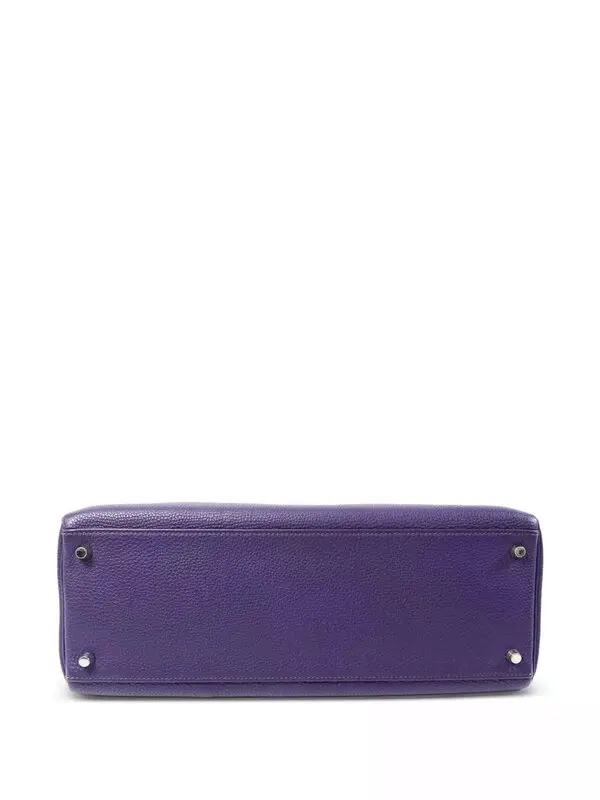 Hermès 35 Kelly Tote Bag - Purple