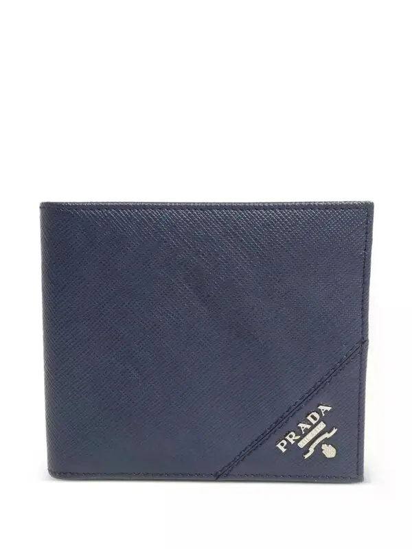 Prada Bi-fold Wallet - Blue