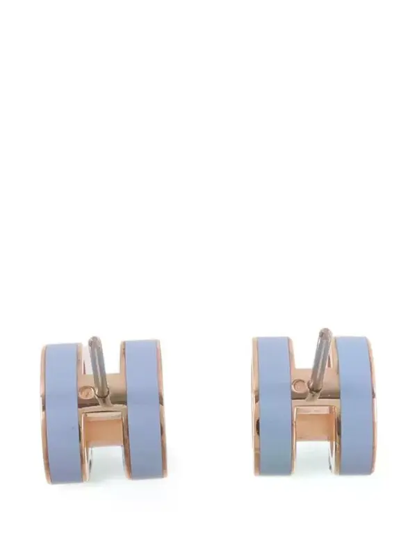 Hermès Mini Pop H Earrings - Pink