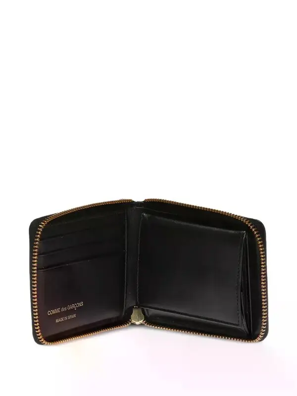 Comme Des Garçons Polka-dot Wallet - Black