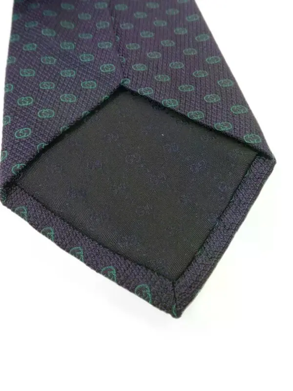Gucci Patterned Silk Tie