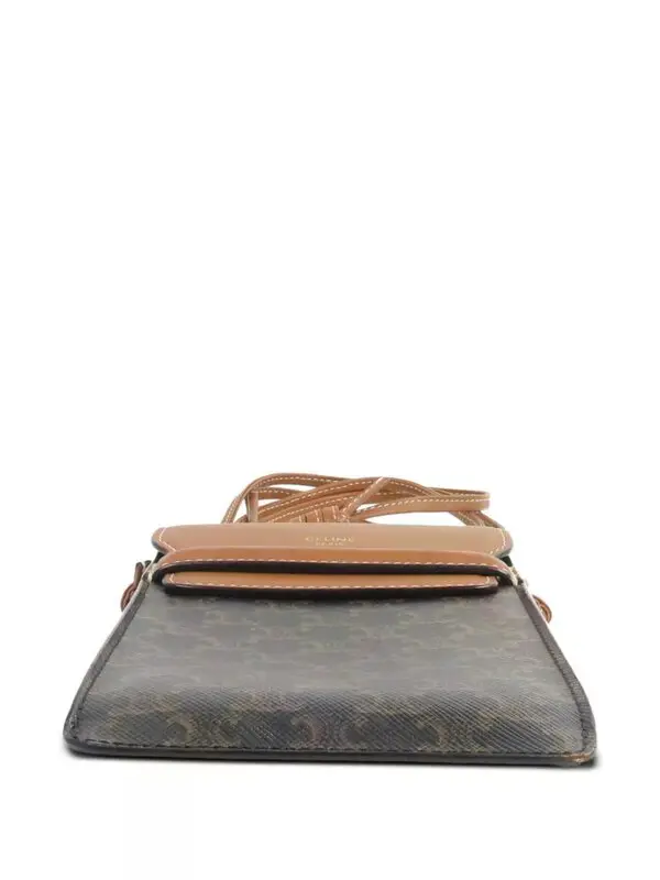Celine Triomphe Flap Phone Bag