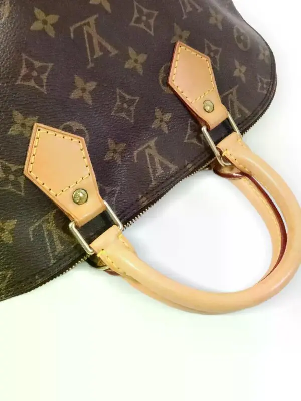 LOUIS VUITTON Alma Monogram Tote Bag - Brown