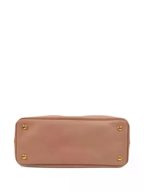 Prada Galleria Leather Shoulder Bag - Neutrals