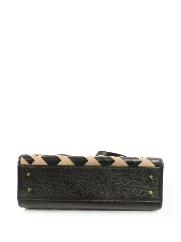Furla Interwoven Leather Shoulder Bag