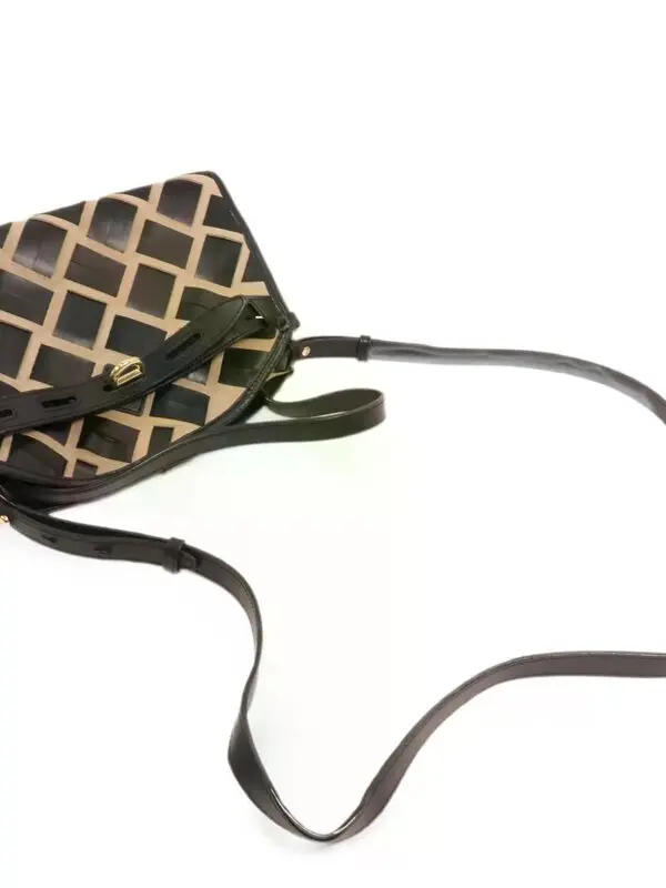 Furla Interwoven Leather Shoulder Bag
