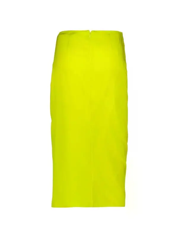 Stella McCartney Draped Midi Skirt - Yellow