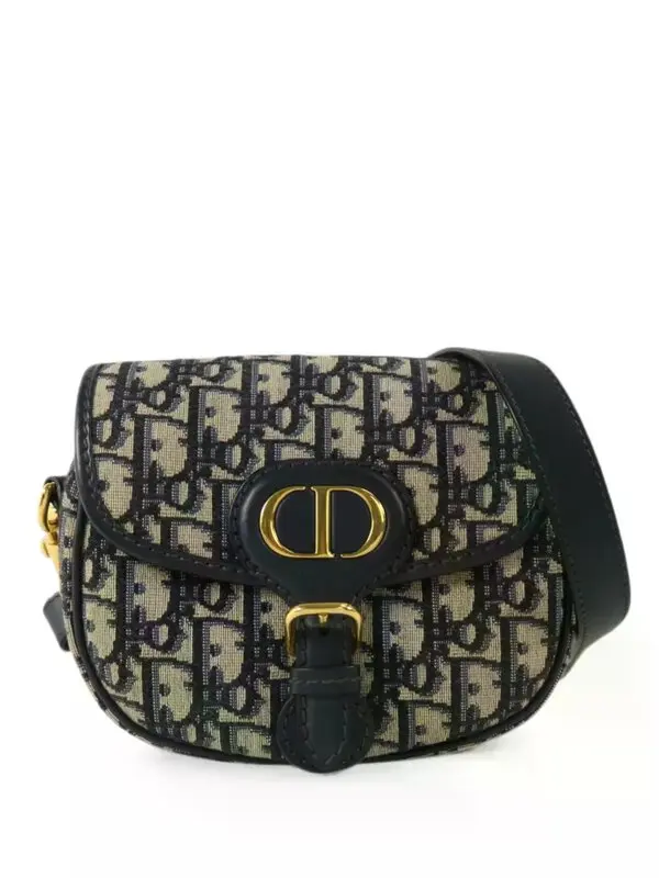 Dior Oblique Bobby Shoulder Bag - Blue