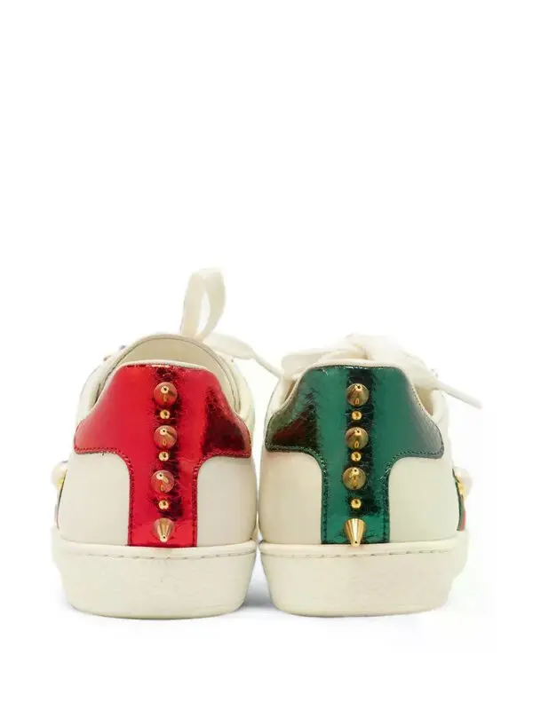 Gucci Ace Pearl Embellished Sneakers